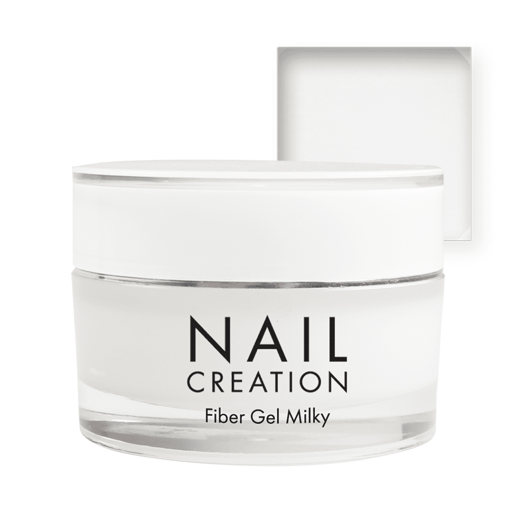 Fiber UV Nail Gel Milky - Great builder gel - Nail Creation