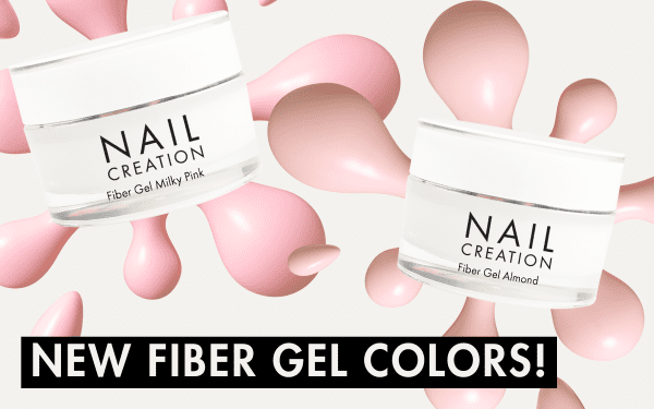 Fiber Gel Almond & Milky Pink! - Our bestseller range! - Nail Creation